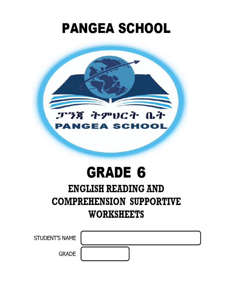 Reading Book Grade 6 | PDF