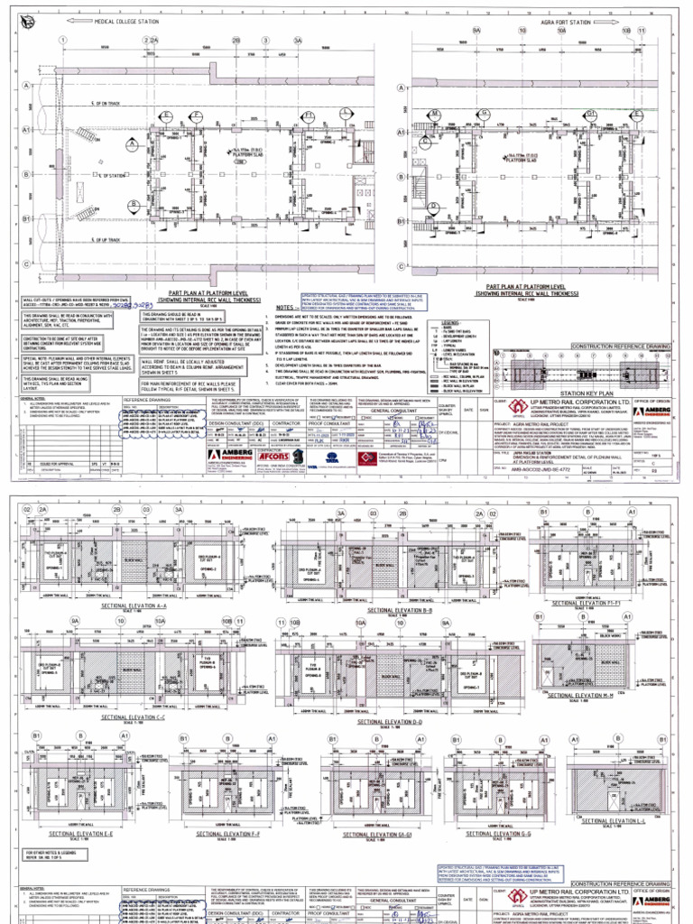 Jms Planum Wall Platform Level - Nowc - r0 | PDF