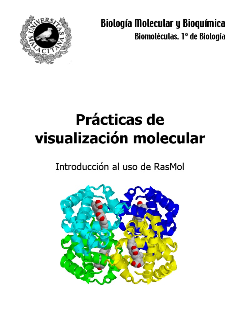 Introducción Al Uso de RasMol | PDF | Alpha Helix | Ventana (informática)