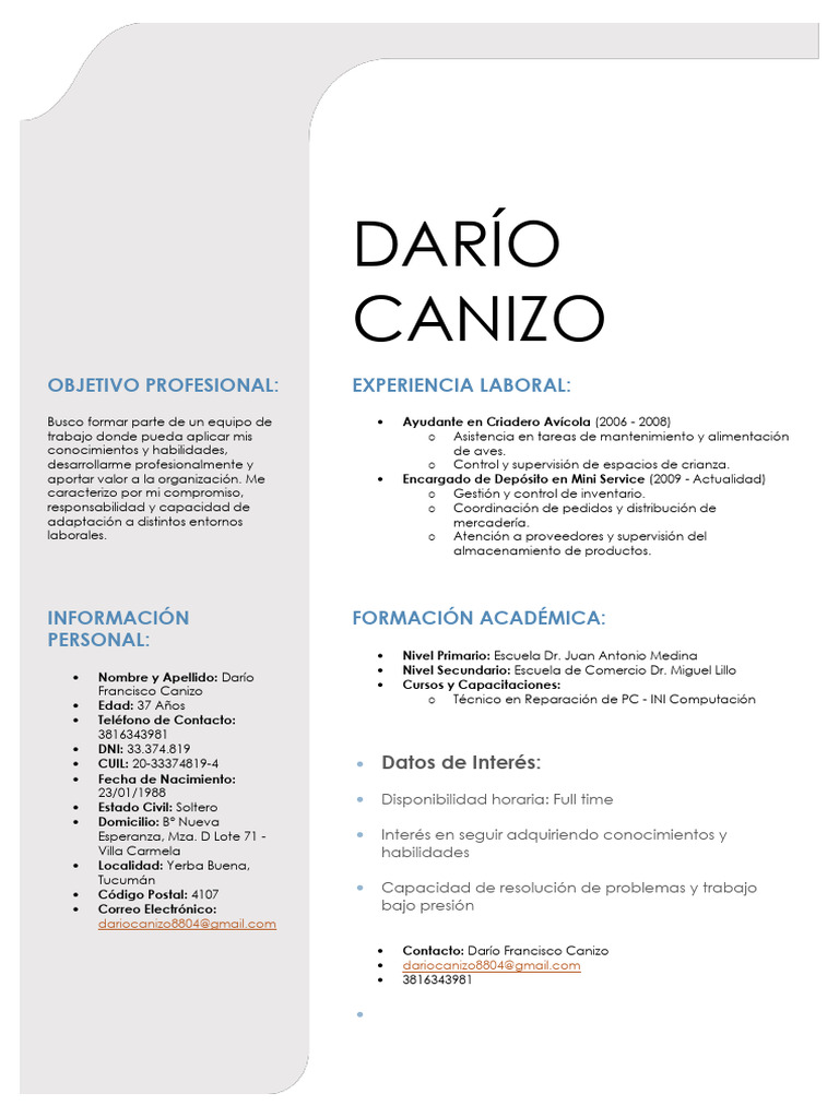 DV Dario | PDF