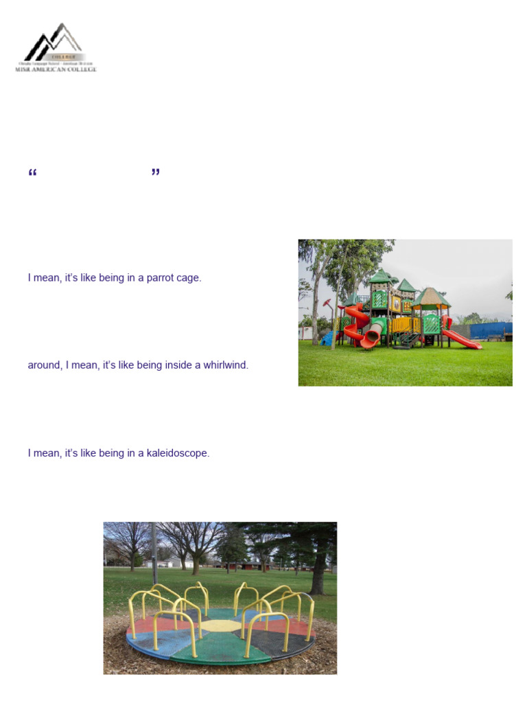 Playgrounds - The Children's Poetry Archive | PDF