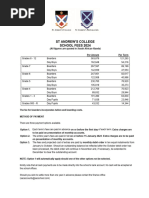 Roedean School SA 2025 Schedule of Fees | PDF | Payments
