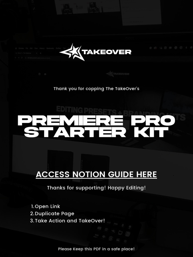 TakeOver Starter Kit | PDF