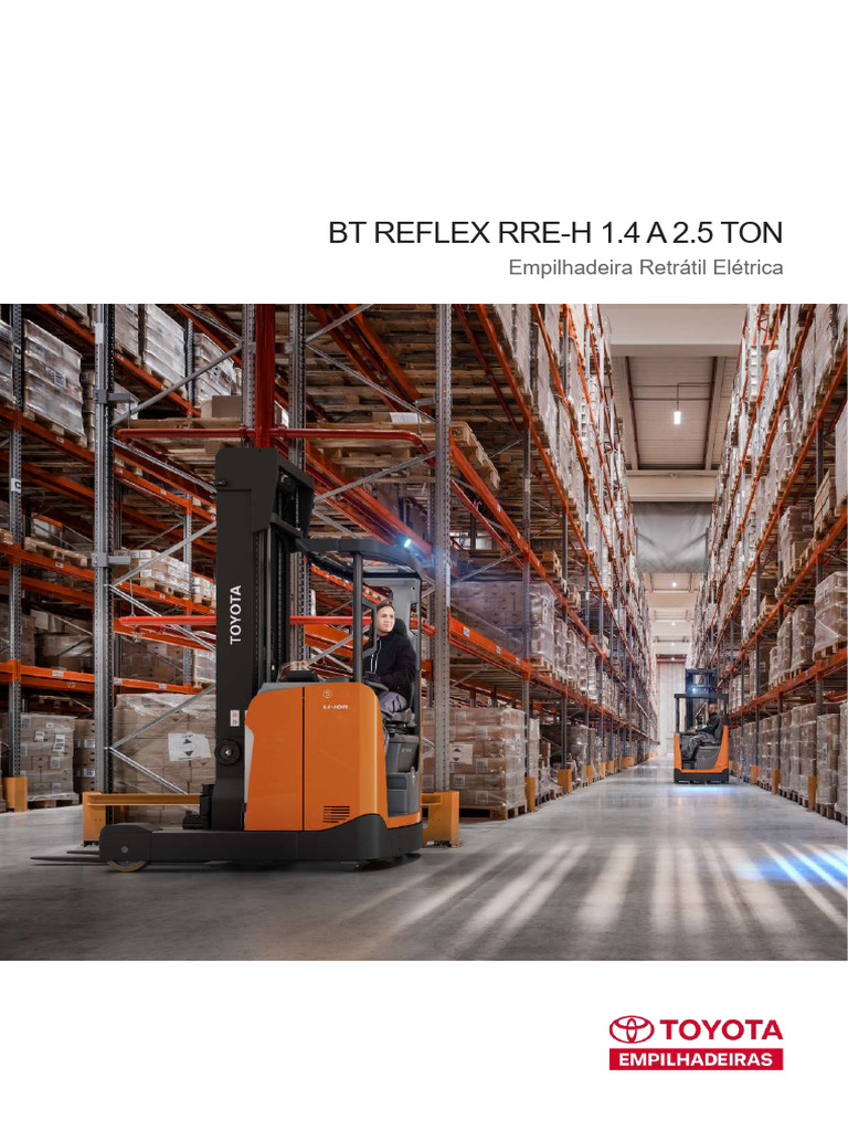 Catalogo BT Reflex RRE H - Digital - Compressed | PDF | Empilhadeira