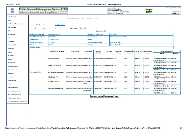 Naratala pfms | PDF