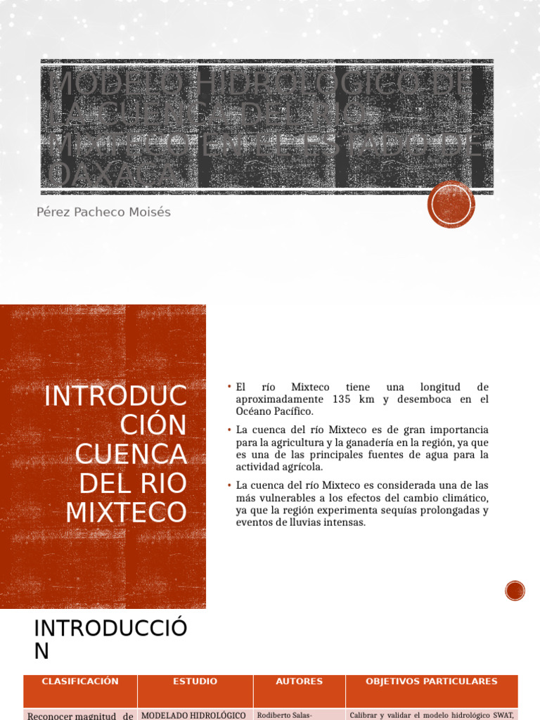 Modelo Hidrológico del Río Mixteco | PDF | Hidrología | Río