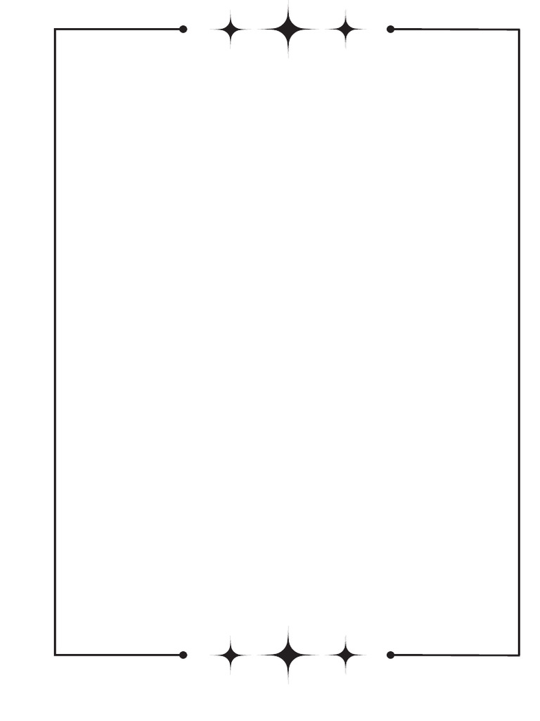 Simple Border Stationery Paper A4 Document | PDF