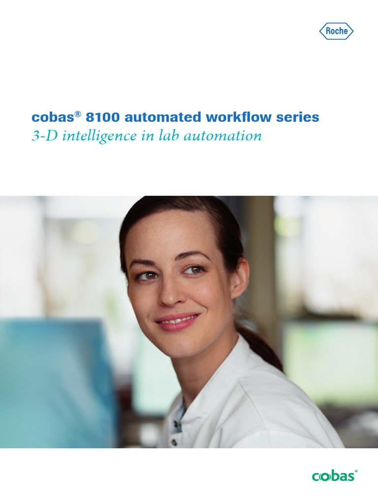 Sis Brochure Cobas 8100 | PDF | Automation | Reliability Engineering
