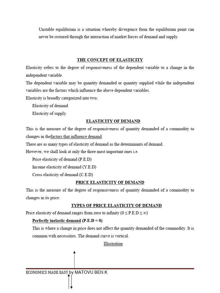 Elasticity | PDF