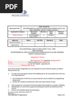 NOSA College Centurion V21.8 10-01-2024 | PDF | Working Conditions | Safety