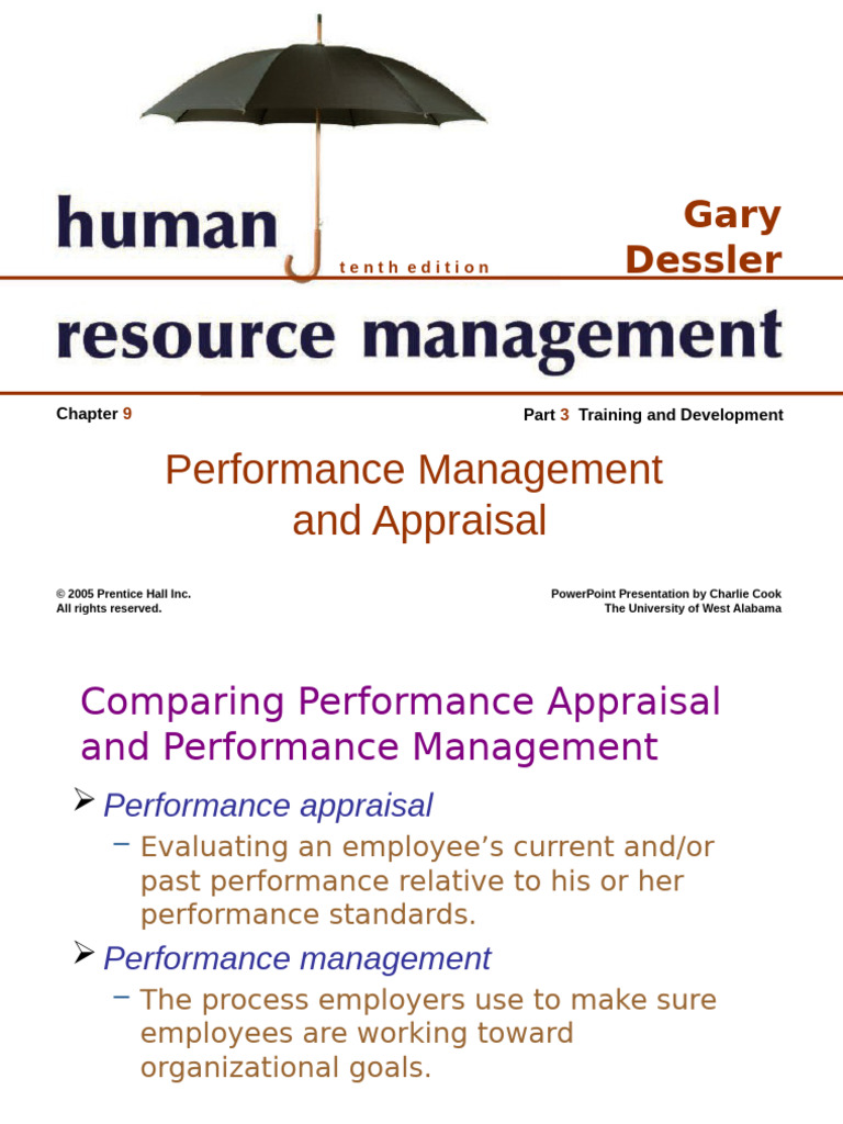 Performance Management and Appraisal Guide | PDF | Performance ...