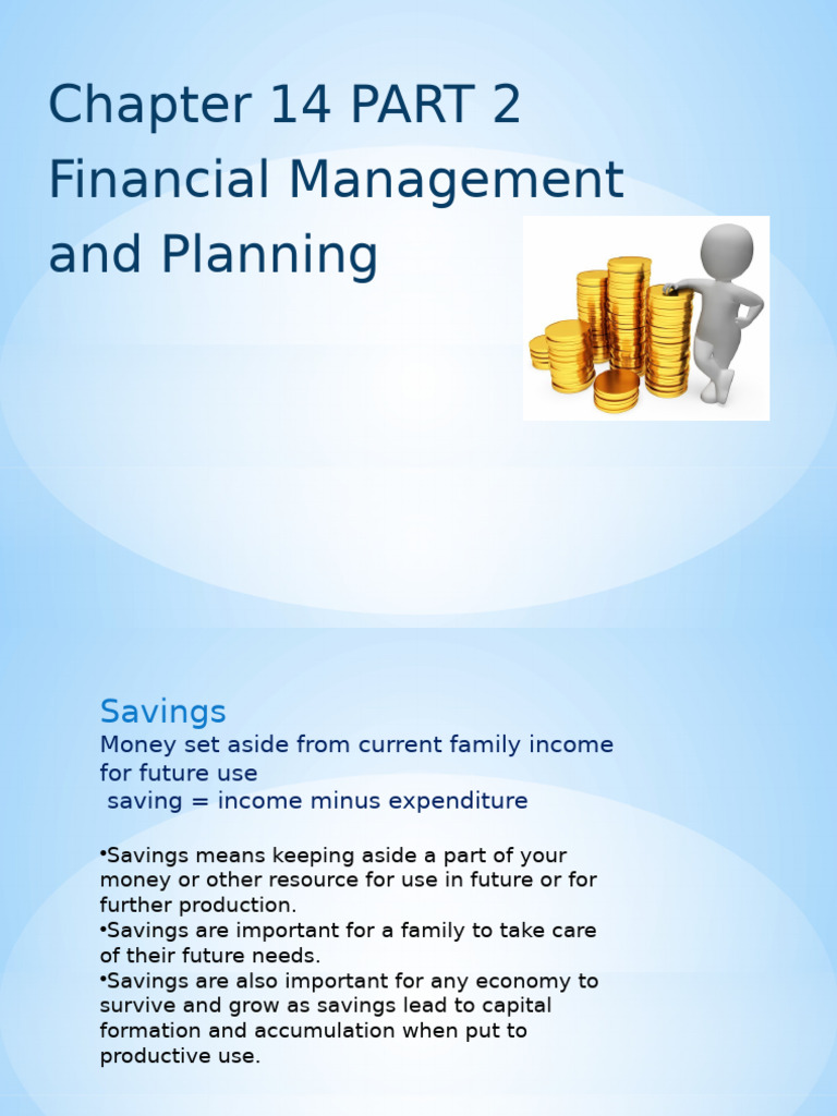 Ch 12 B Financial Management and Planning | PDF | Finance & Money ...