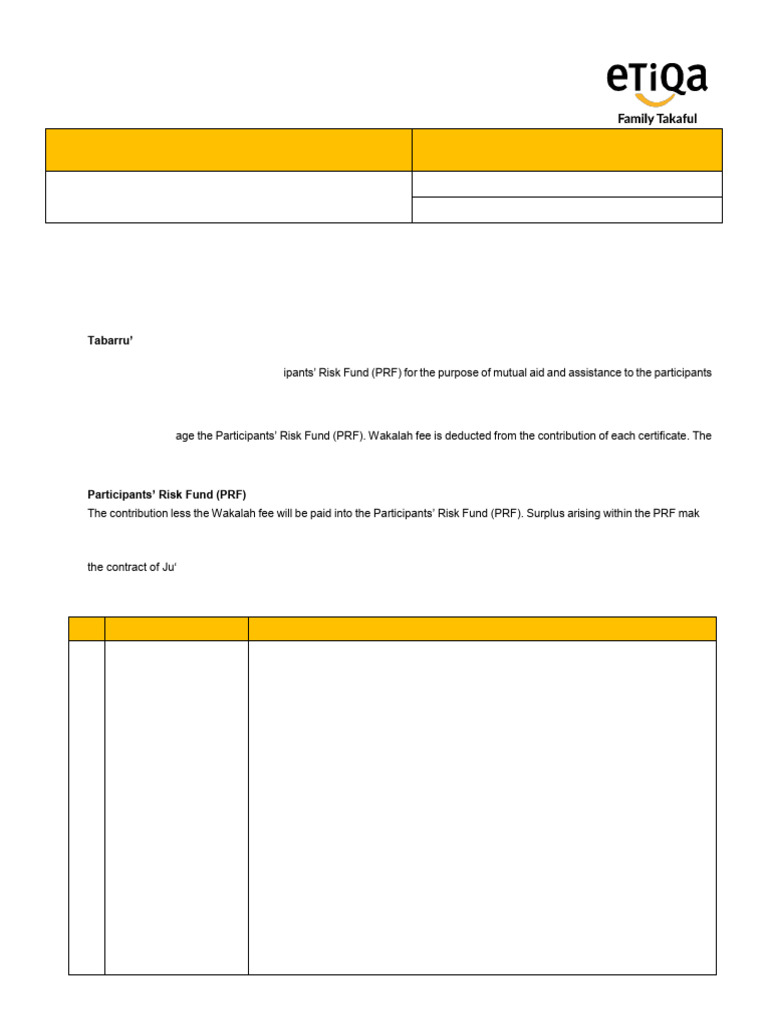 Product Disclosure Sheet Etiqa Critical Care Takaful Plus | PDF | Hiv ...