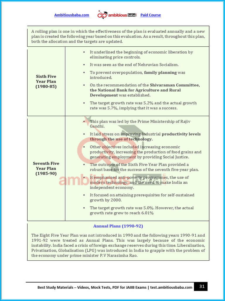 JAIIB Capsule PDF Paper 1 IEIFS New Syllabus Ambitious Baba 31 | PDF ...