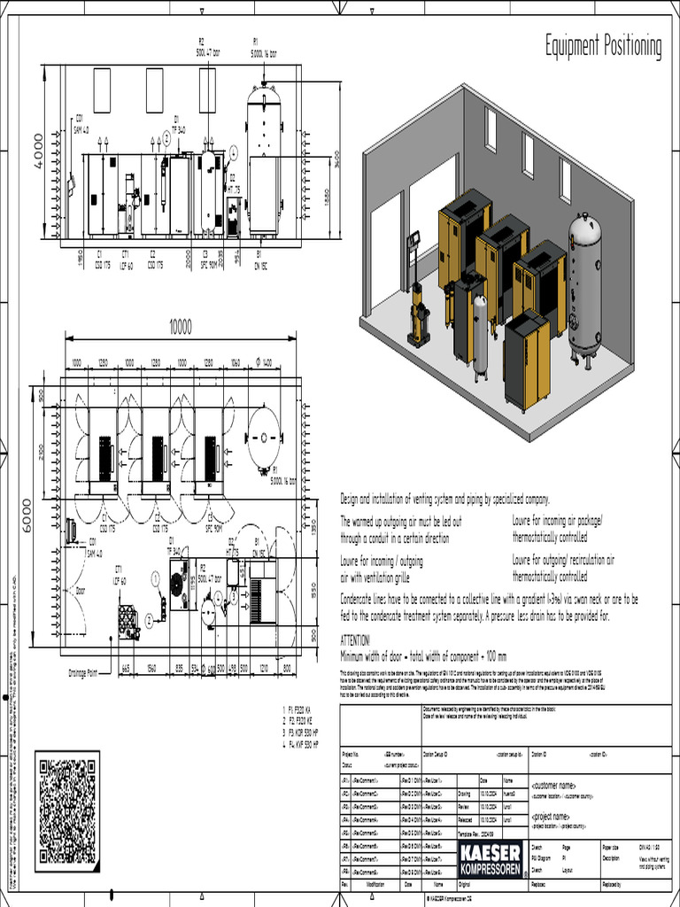 Kaeser Kompressoren Installation Guide | PDF