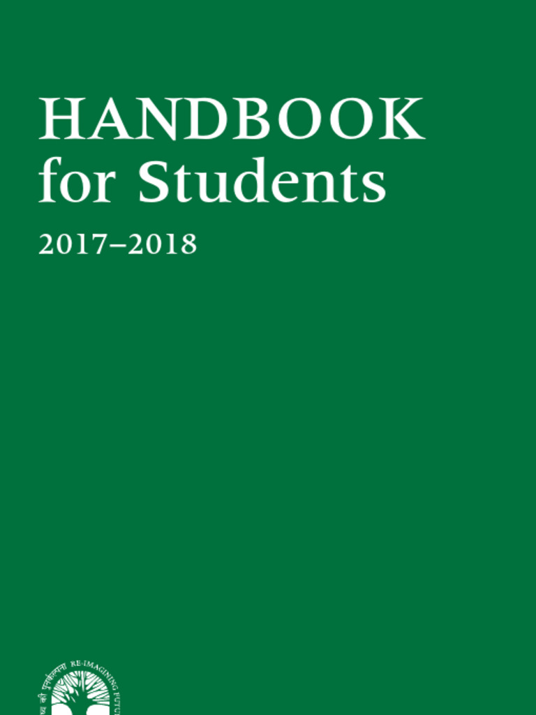Students Handbook | PDF | Libraries | Doctor Of Philosophy