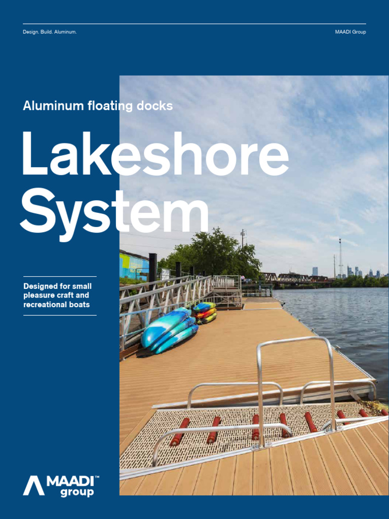 MAADI-Group_Brochure_Lakeshore_aluminum_floating-docks | PDF | Corrosion | Materials