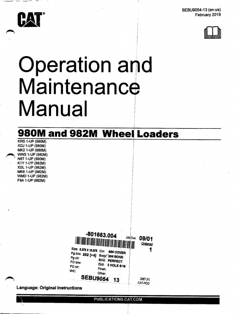 Operations Maintenance Manual | PDF