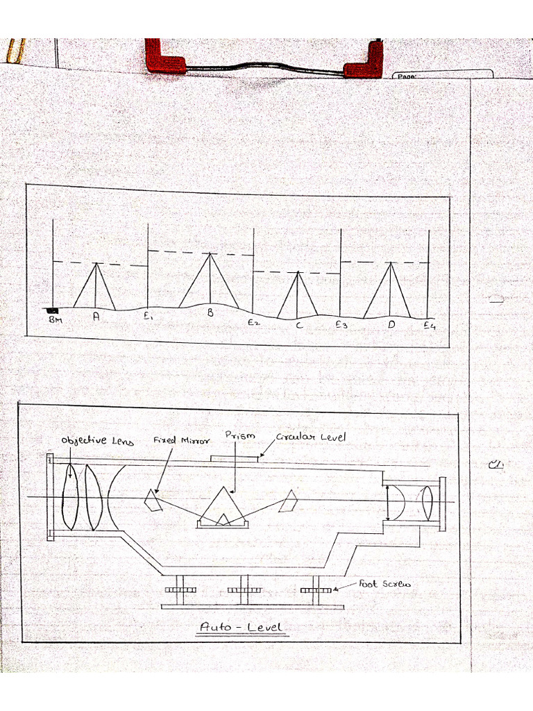 Advanced Surveying Practical 1 | PDF