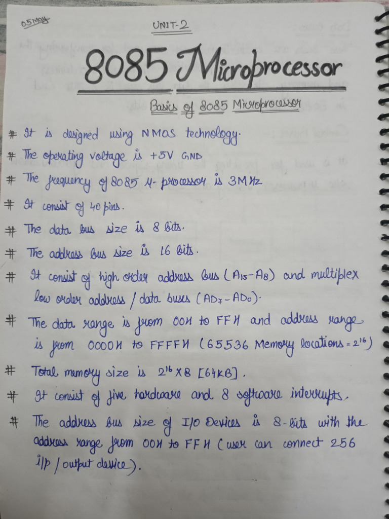 Microprocessor 2+4 | PDF