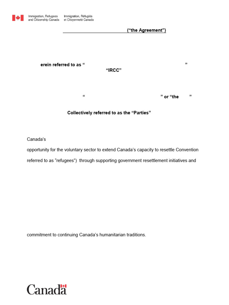 SAH Agreement Modifications EN | PDF | Cost Of Living | Refugee