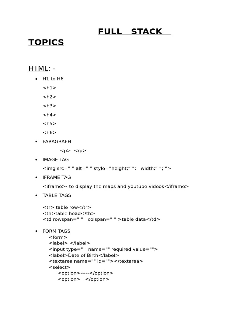HTML & CSS Basics for Beginners | PDF