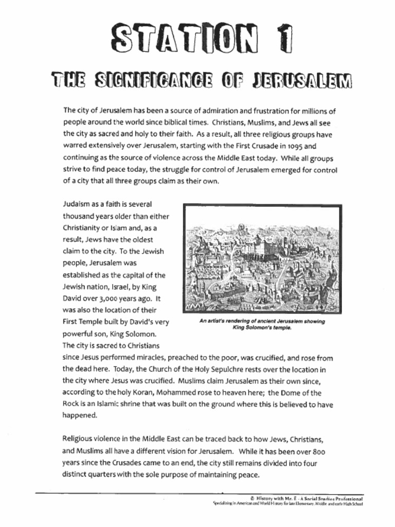 Crusades Stations | PDF