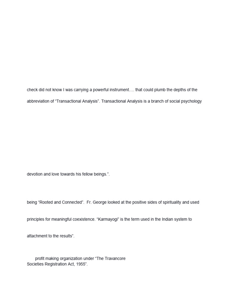 Triology Application and PsychoSynthesis - TAPS | PDF | Psychology ...