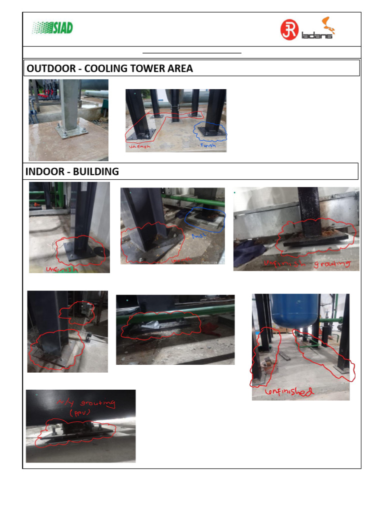 250128-Internal Check Grouting | PDF