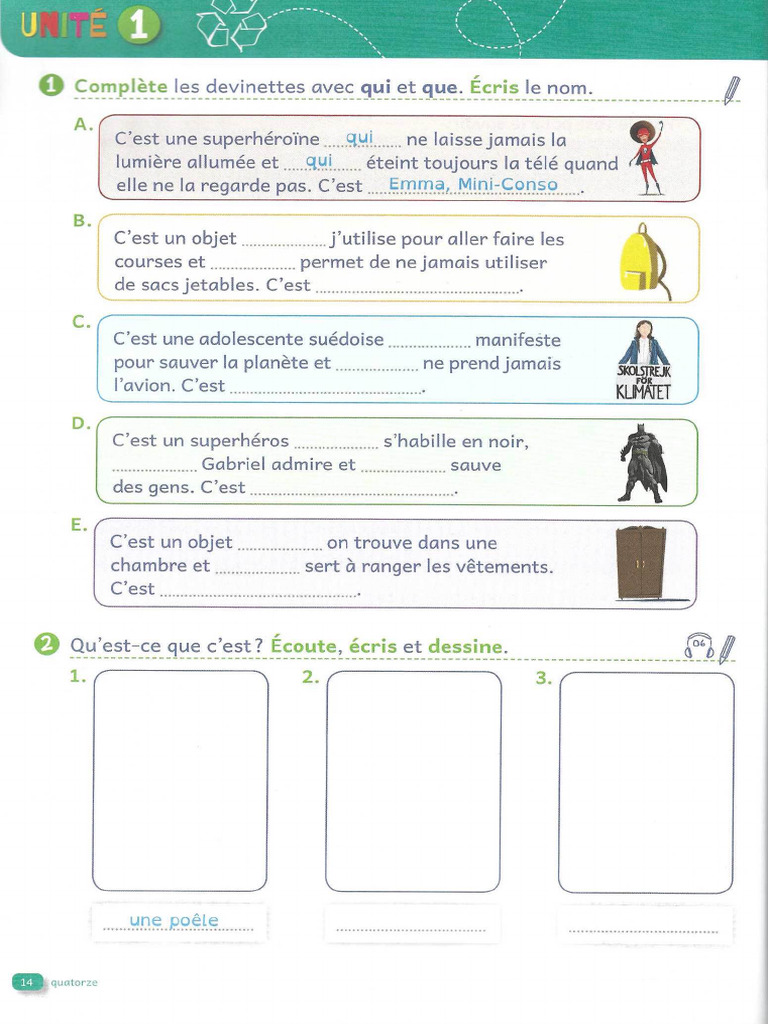 Cap Sur 3 CA U1 L3 | PDF