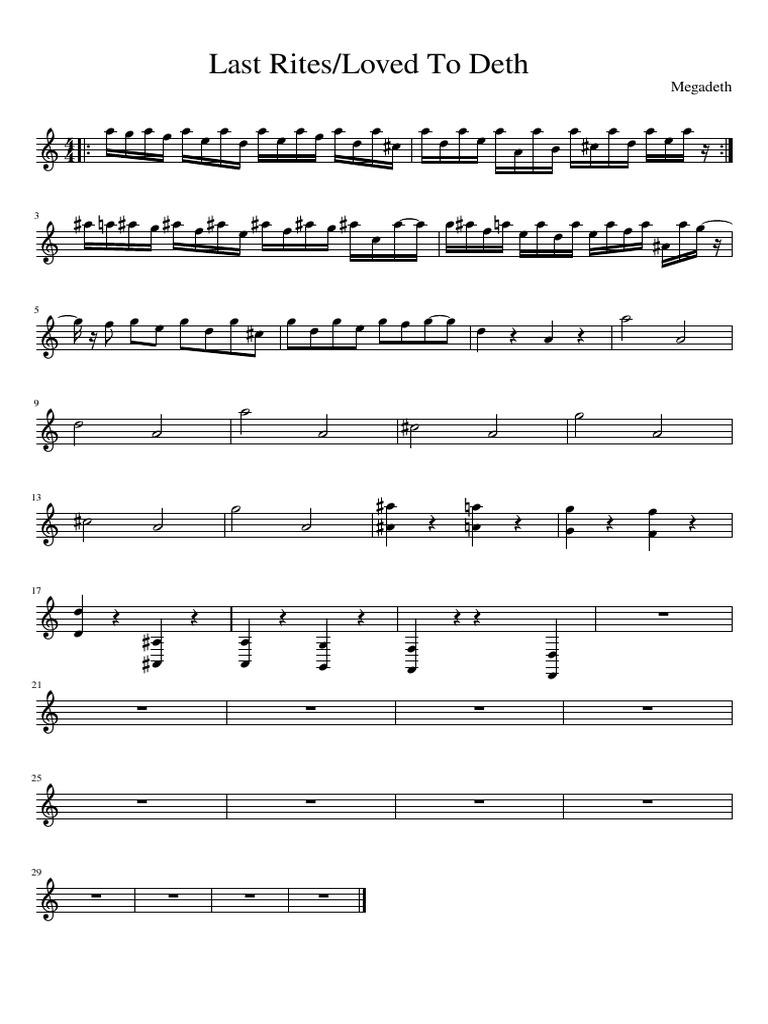 Last Rites Loved To Deth | PDF