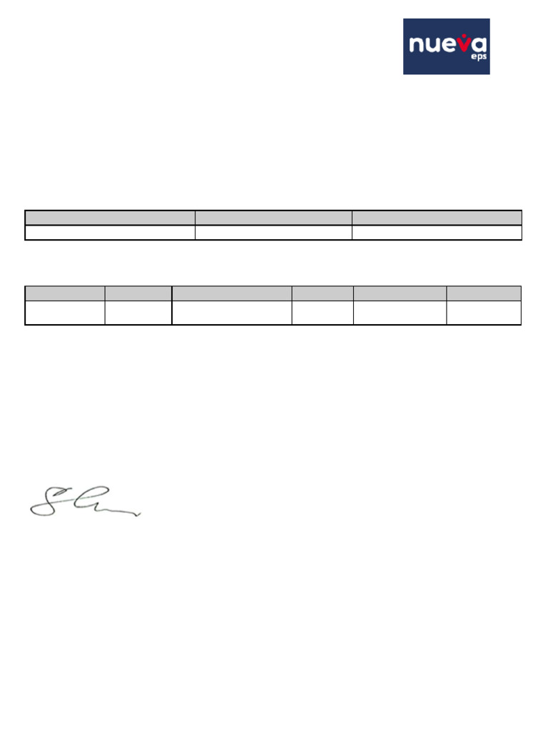 Nueva Eps Charry | PDF