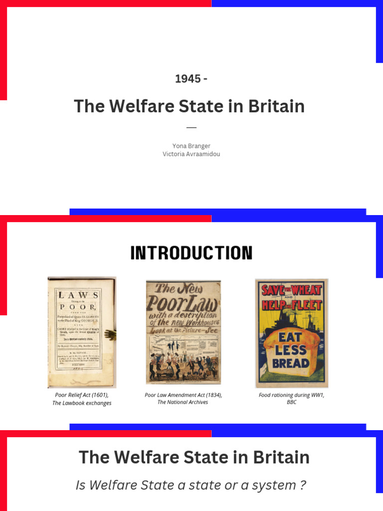 The Welfare State in Britain | PDF | Taxes | Welfare State