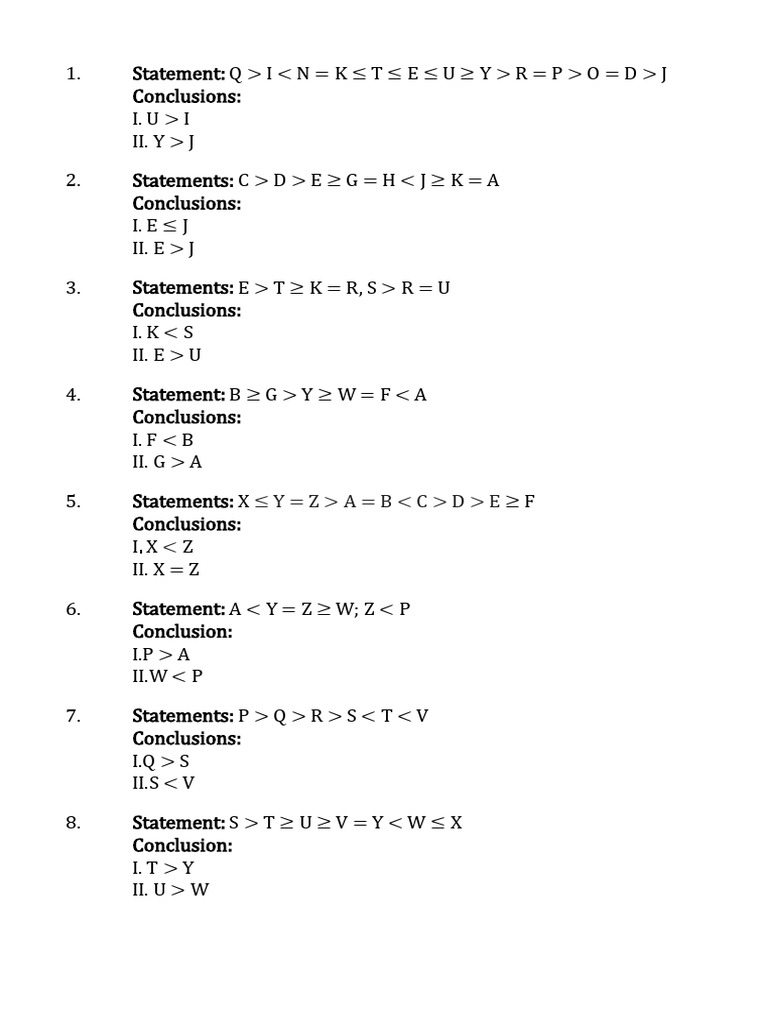 Logical Conclusion Analysis Results | PDF
