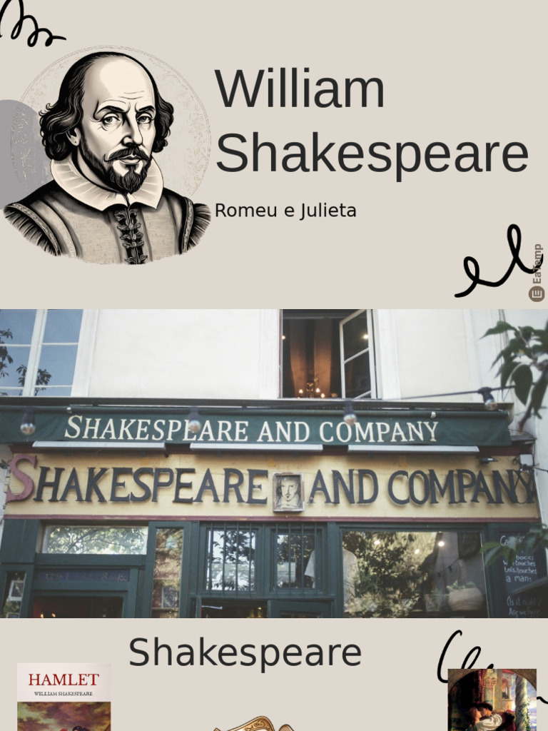 William Shakespeare PowerPoint Template by EaTemp - PPTX - 20240529 ...