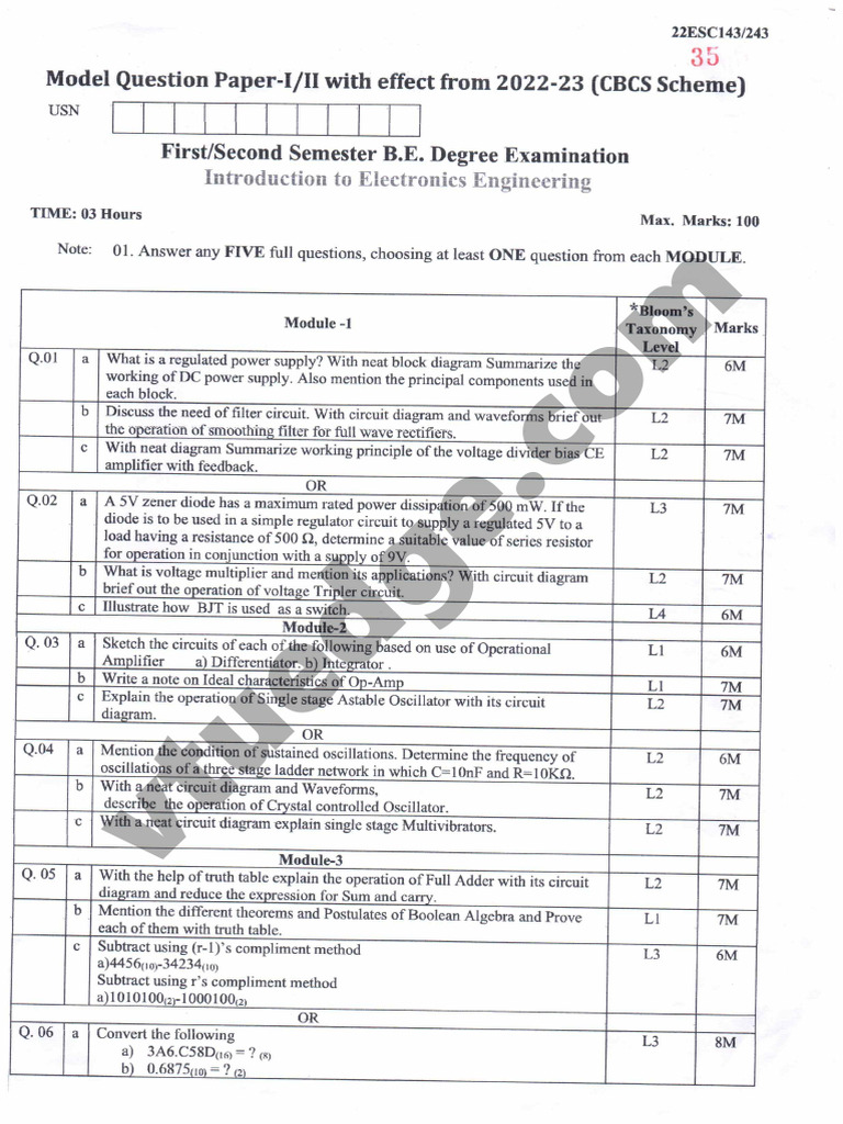 Besck104c Set1 Sol | PDF