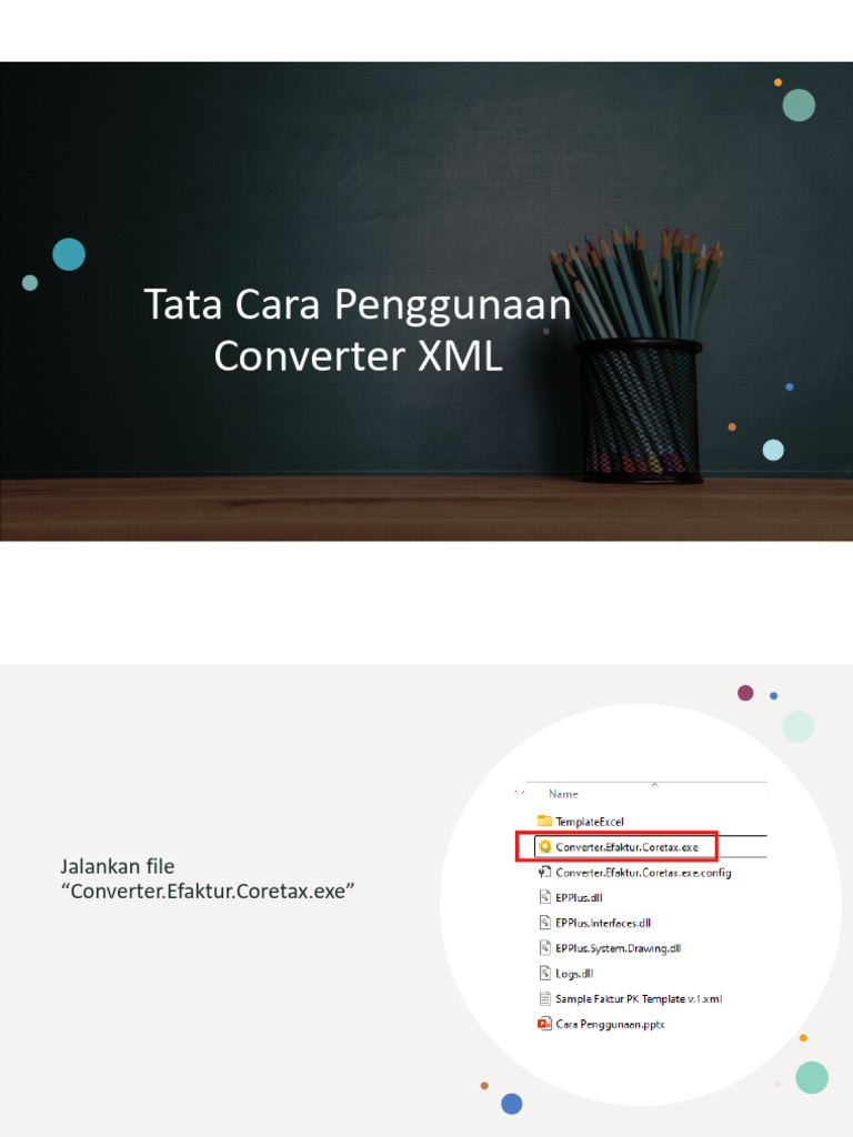 Panduan Konversi Excel ke XML | PDF