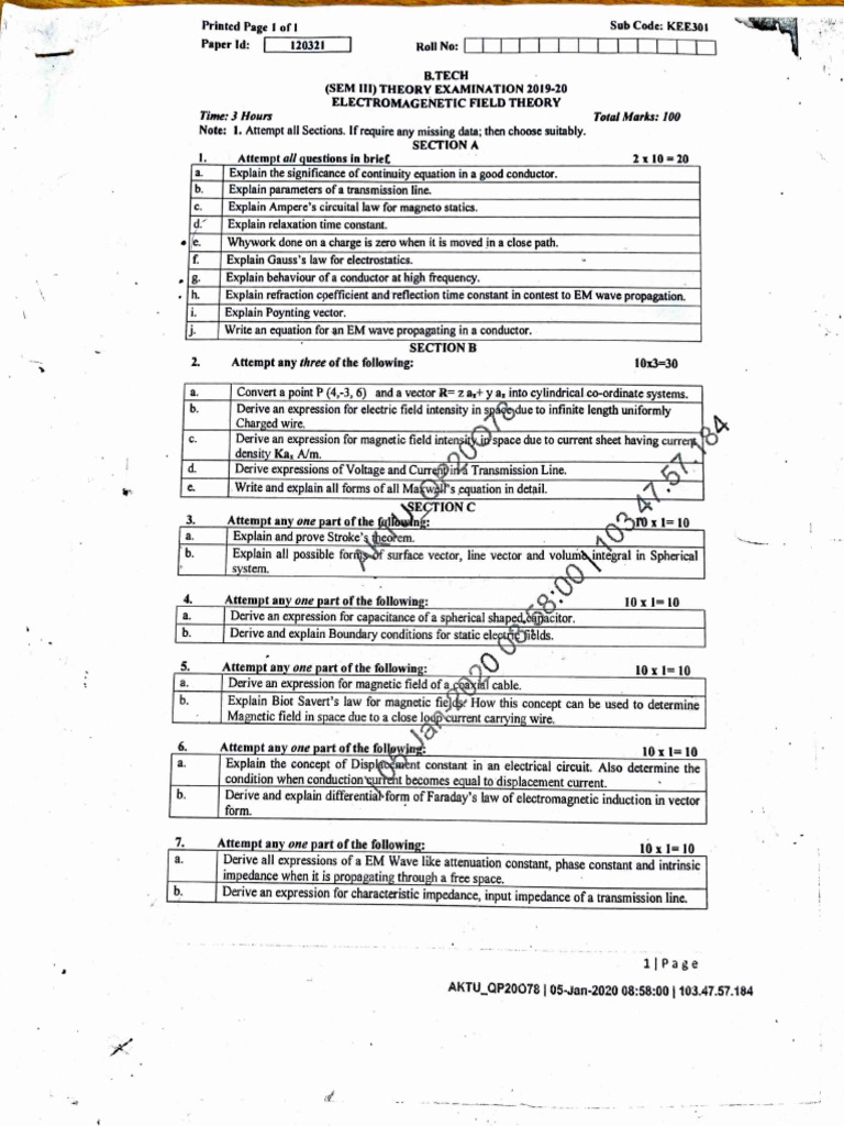 short notes emft | PDF