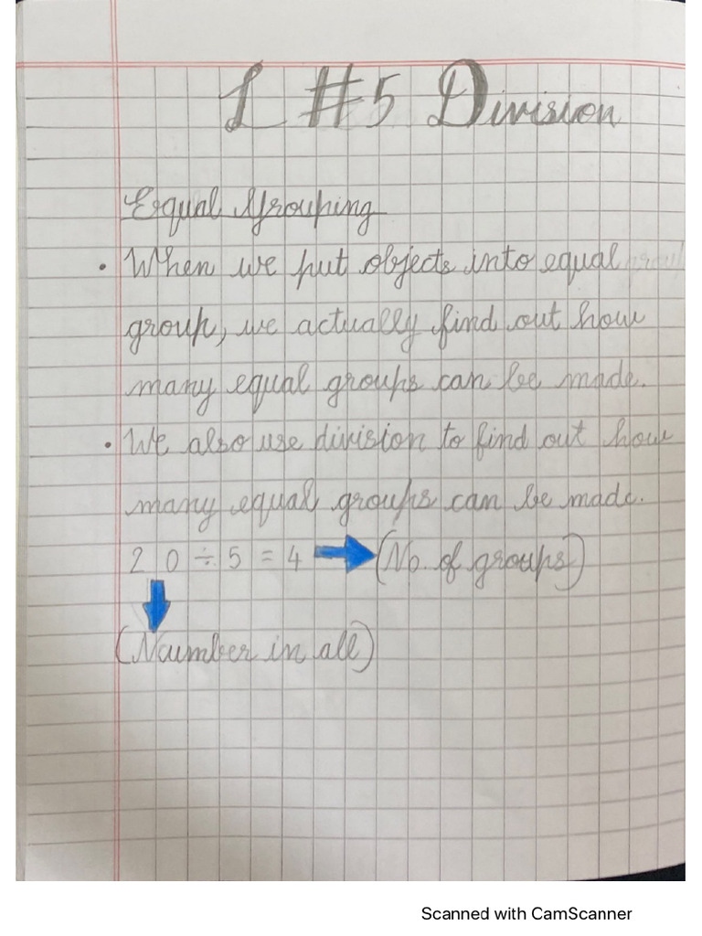Class 3 DIVISION Notes Anay Aneesh | PDF