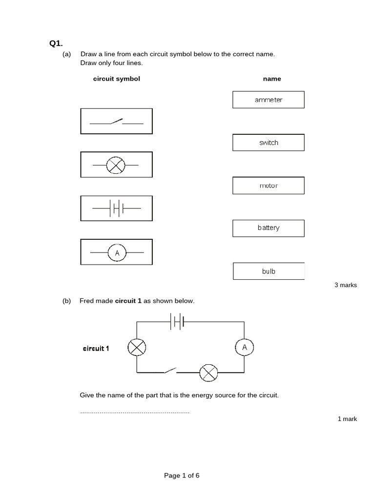 Understanding Basic Electric Circuits | PDF | Pencil | Electricity