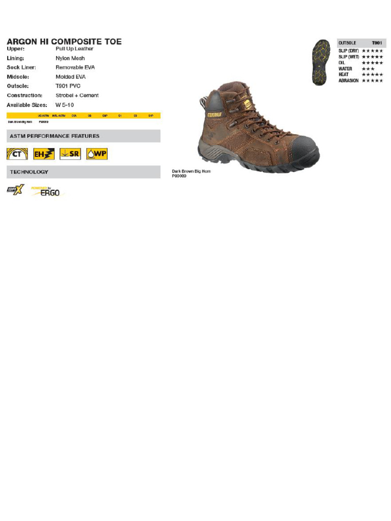 Ficha Tecnica ARGON HI CT | PDF