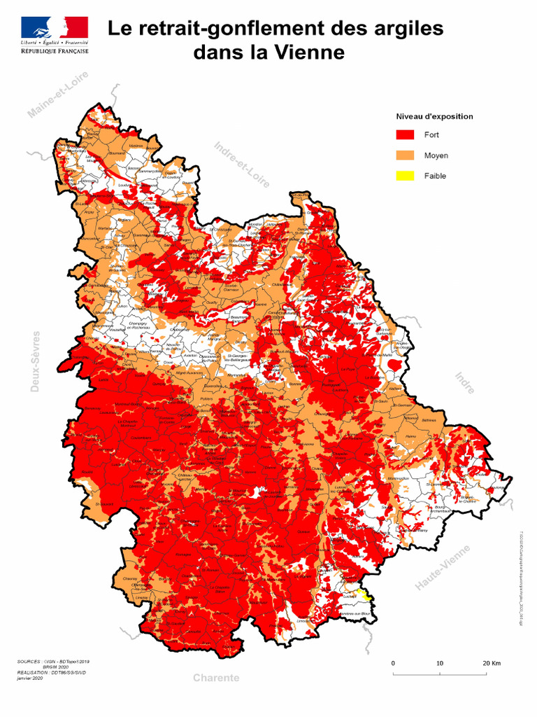 Carte2020 - Retrait-Gonflement Des Argiles | PDF