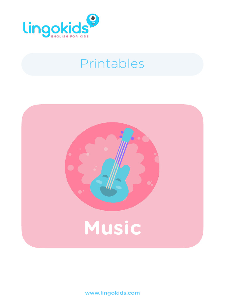 Fichas para Pintar Lingokids | PDF