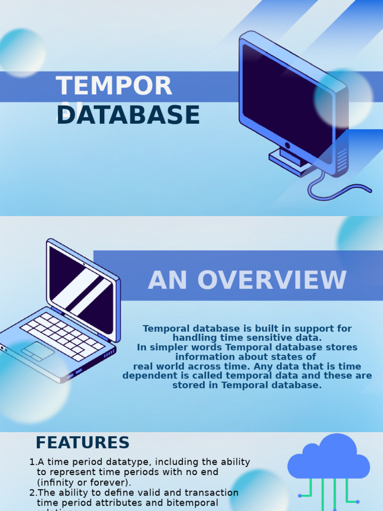 temporal database | PDF | Databases | Data Management