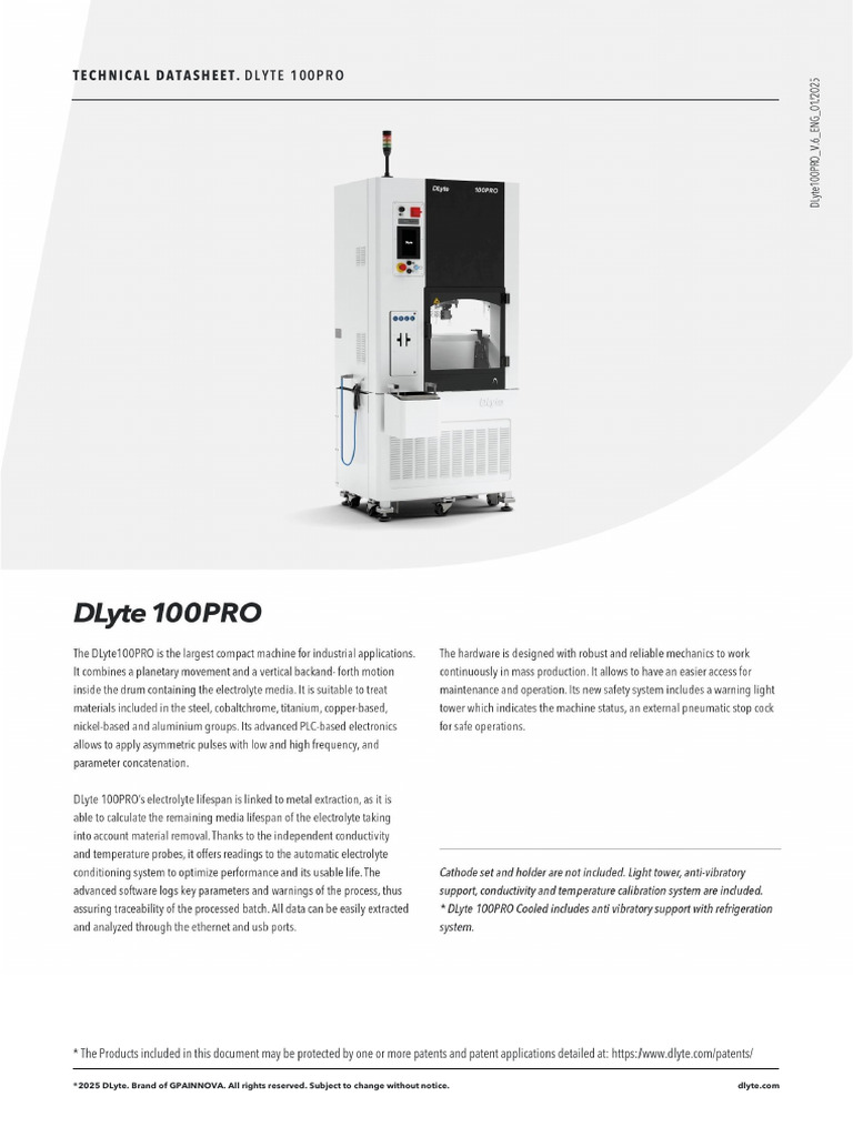 TD DLyte 100PRO en Digital | PDF