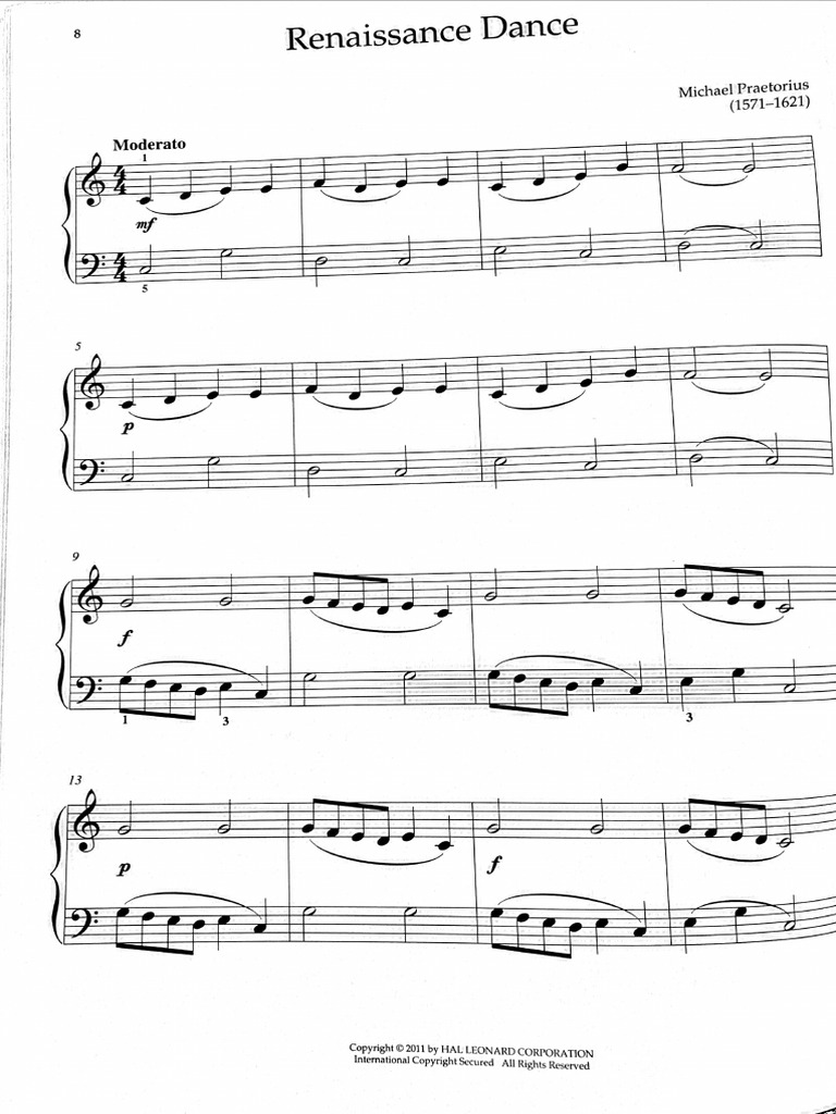 Renaissance Dance | PDF