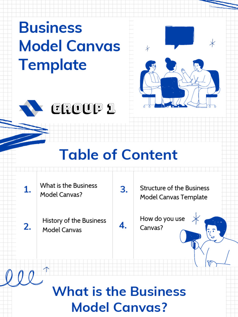 Business Model Canvas Template | PDF | Business Model | Marketing