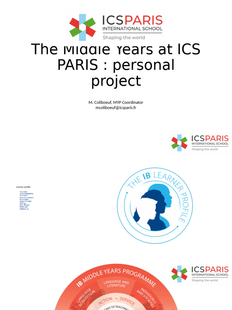 Personal Project Presentation | PDF | Learning | Cognition