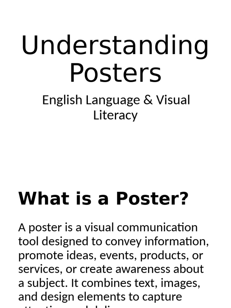 Lesson 4 Poster Revised | PDF
