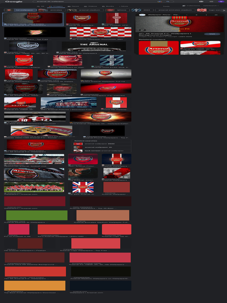 Arsenal 4k Wallpaper - Google Search | PDF | Software | System Software